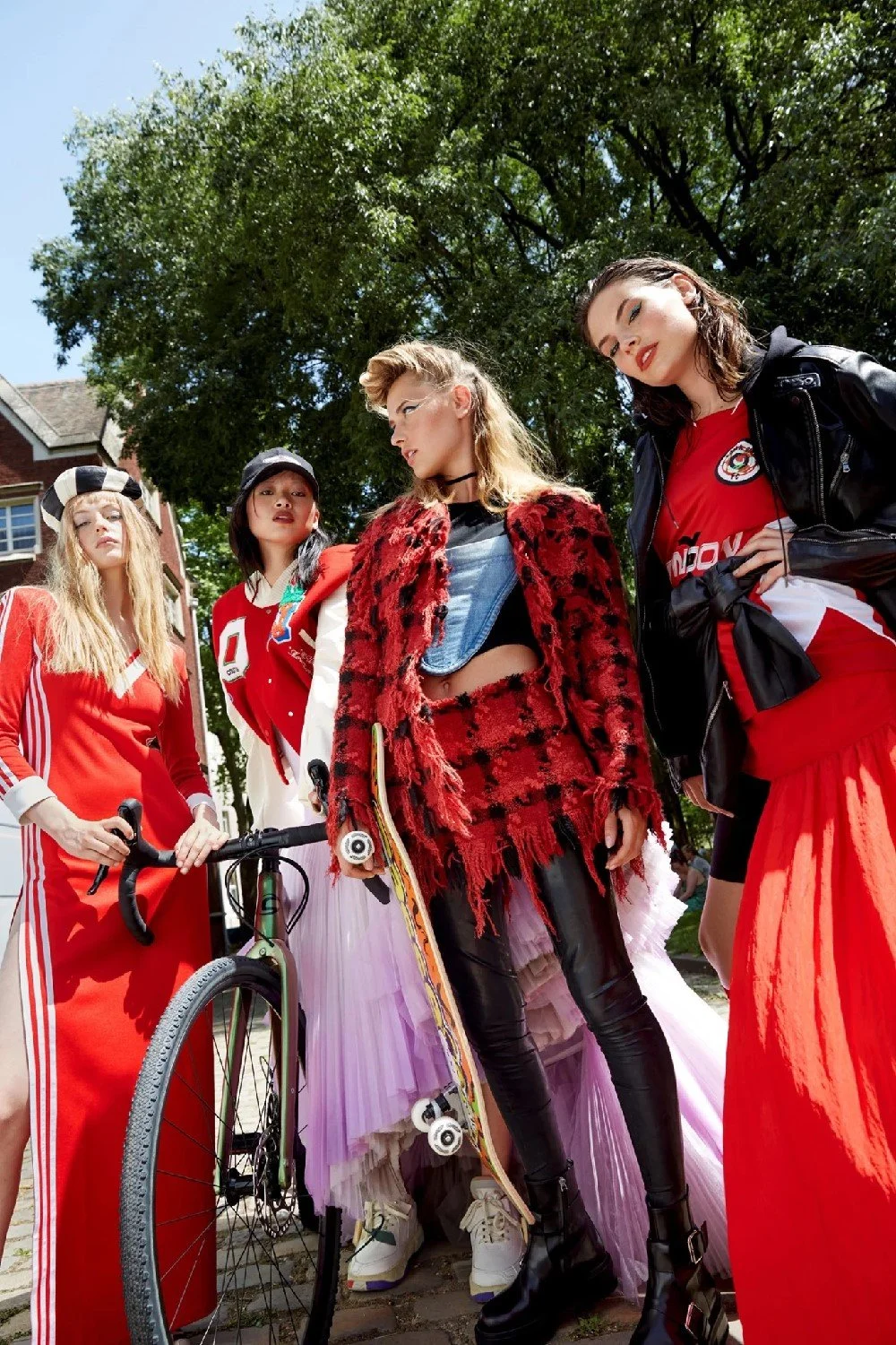 Esther Haase Captures Varsity Style Twists for Madame Figaro August 26 ...