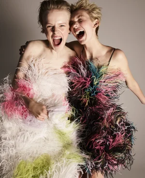 Amy Troost Flashes 'Big Fun' for Harper's Bazaar US February 2022 ...