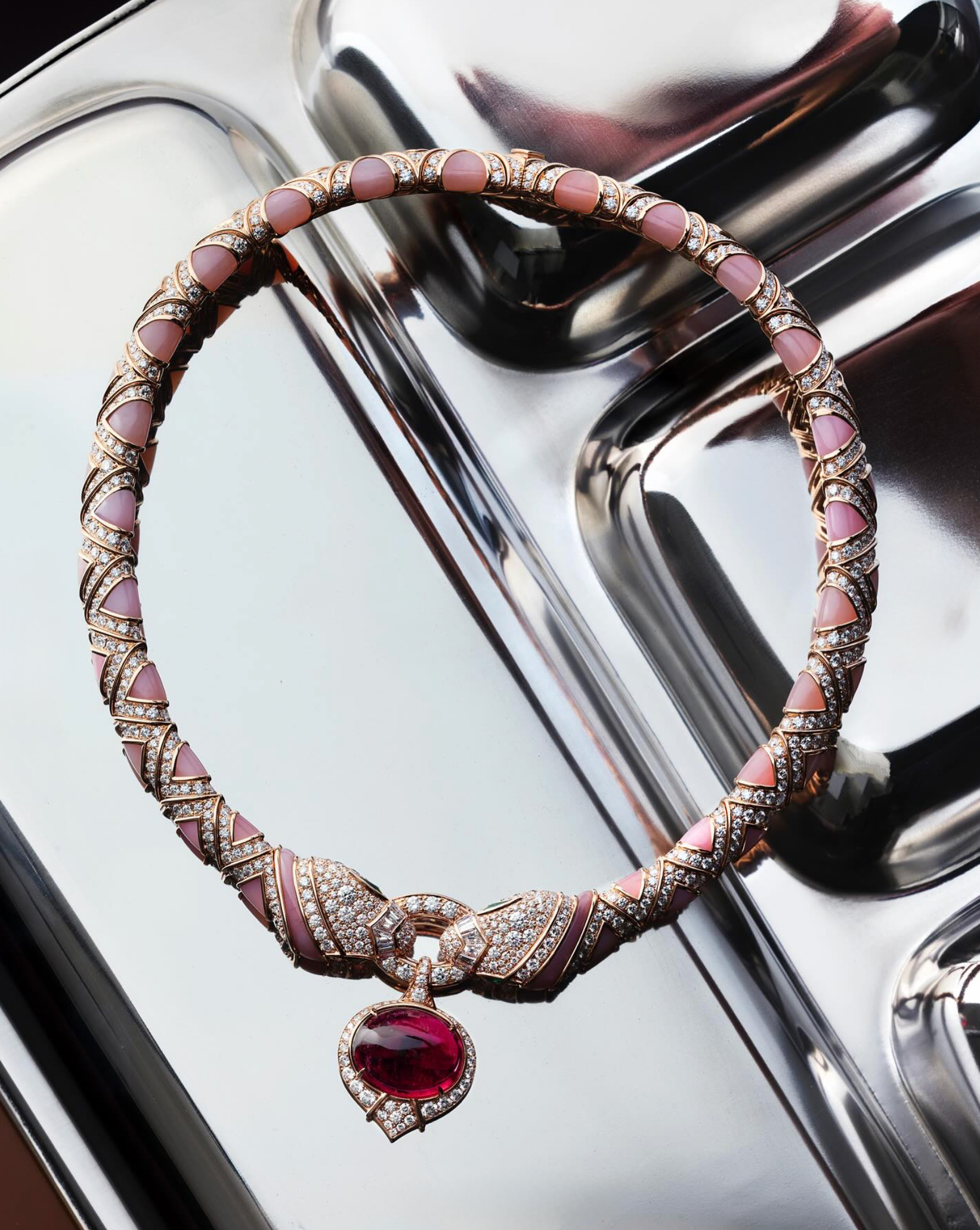 High Jewelry 'Exquisitively Served' for Harper's Bazaar US May 2025 ...