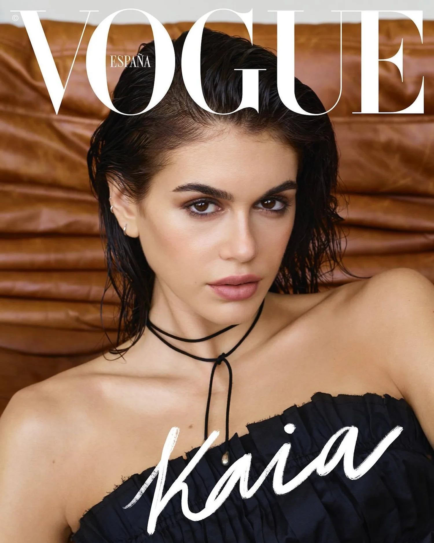 Kaia Gerber Covers Vogue Spain June, Lensed by Amy Troost — Anne of ...