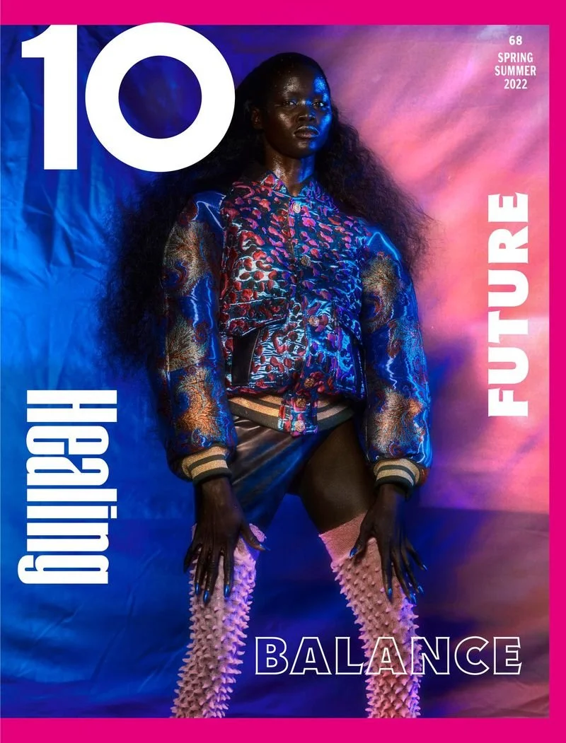 Mario Vivanco Flashes Anyiel Majok in 'Imagine' for 10 Magazine — Anne ...