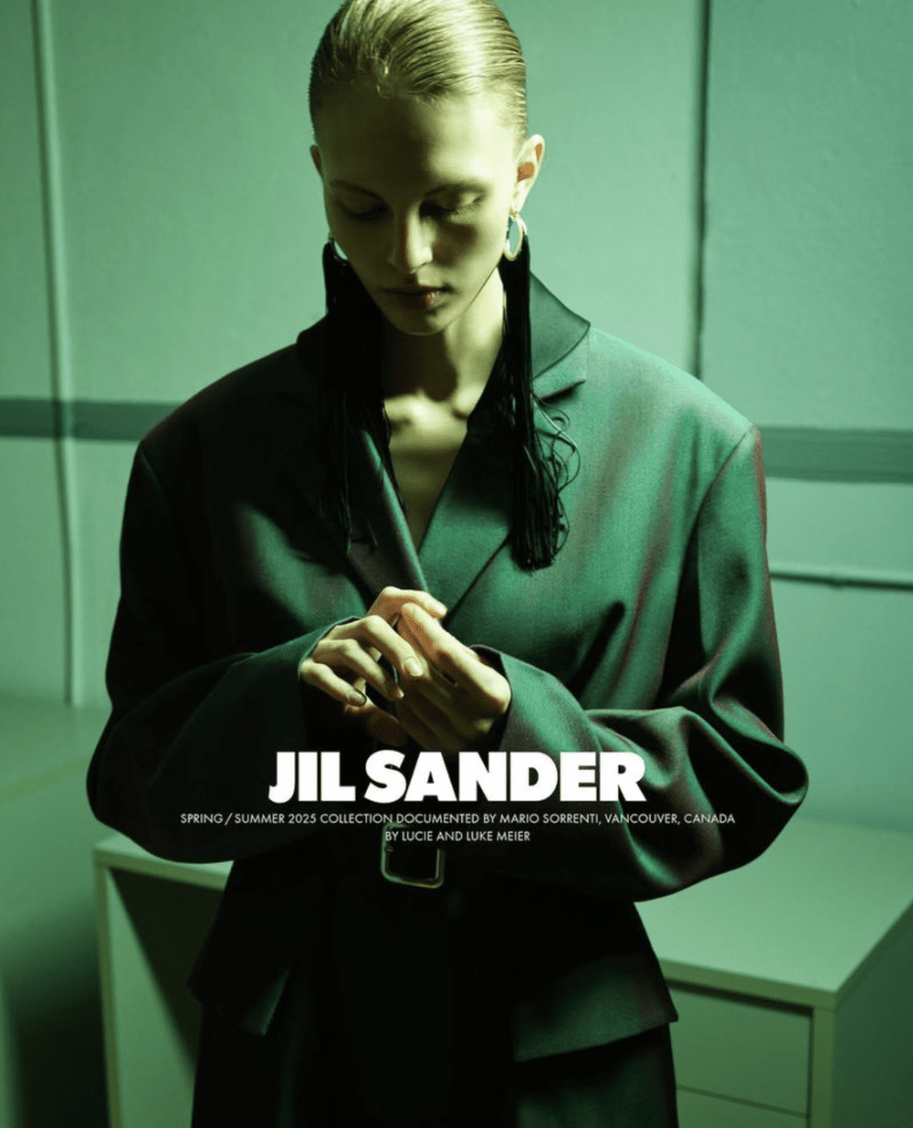 JIL SANDER SS 2025 Campaign by Mario Sorrenti with Karolina Spakowski ...