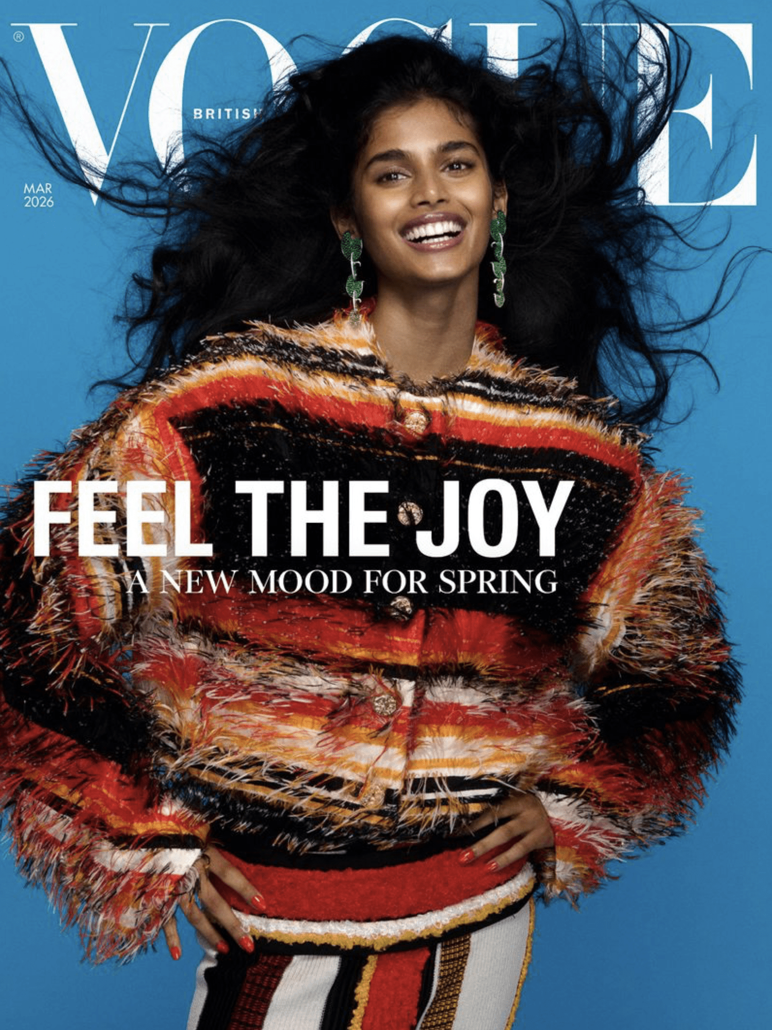 Matthieu Blazy's New Girl Bhavitha Mandava Covers Vogue UK March 2026 ...