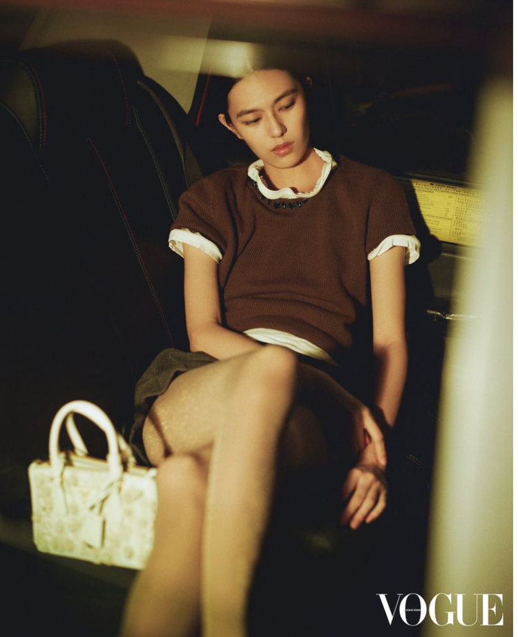 Puze Liu in Prada for 'Silhouettes of Modernity' in Vogue HK — Anne of ...