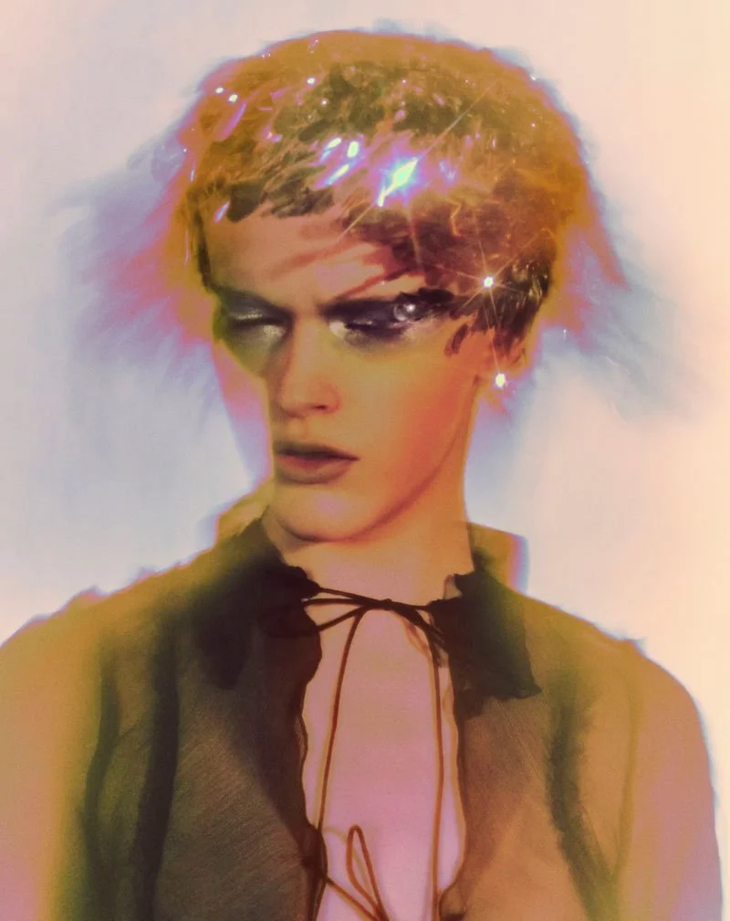 Elizaveta Porodina Captures Hannah Motler in Fresh Hues for The Face ...