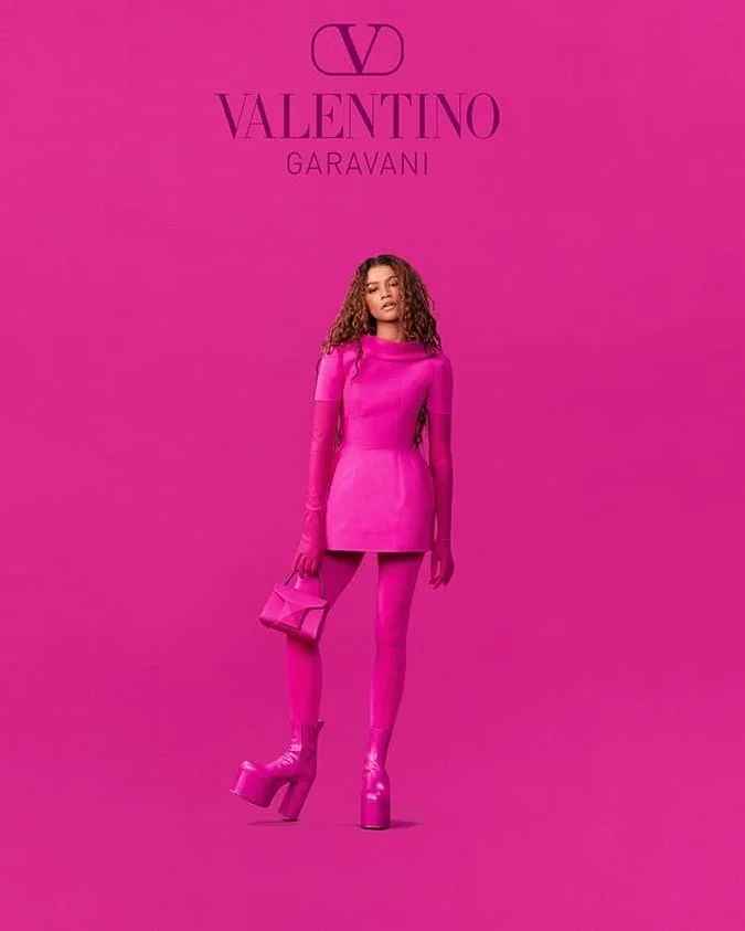 Valentino's Pink PP Fall 2022 Campaign Is a Powerful Sign of the Times ...