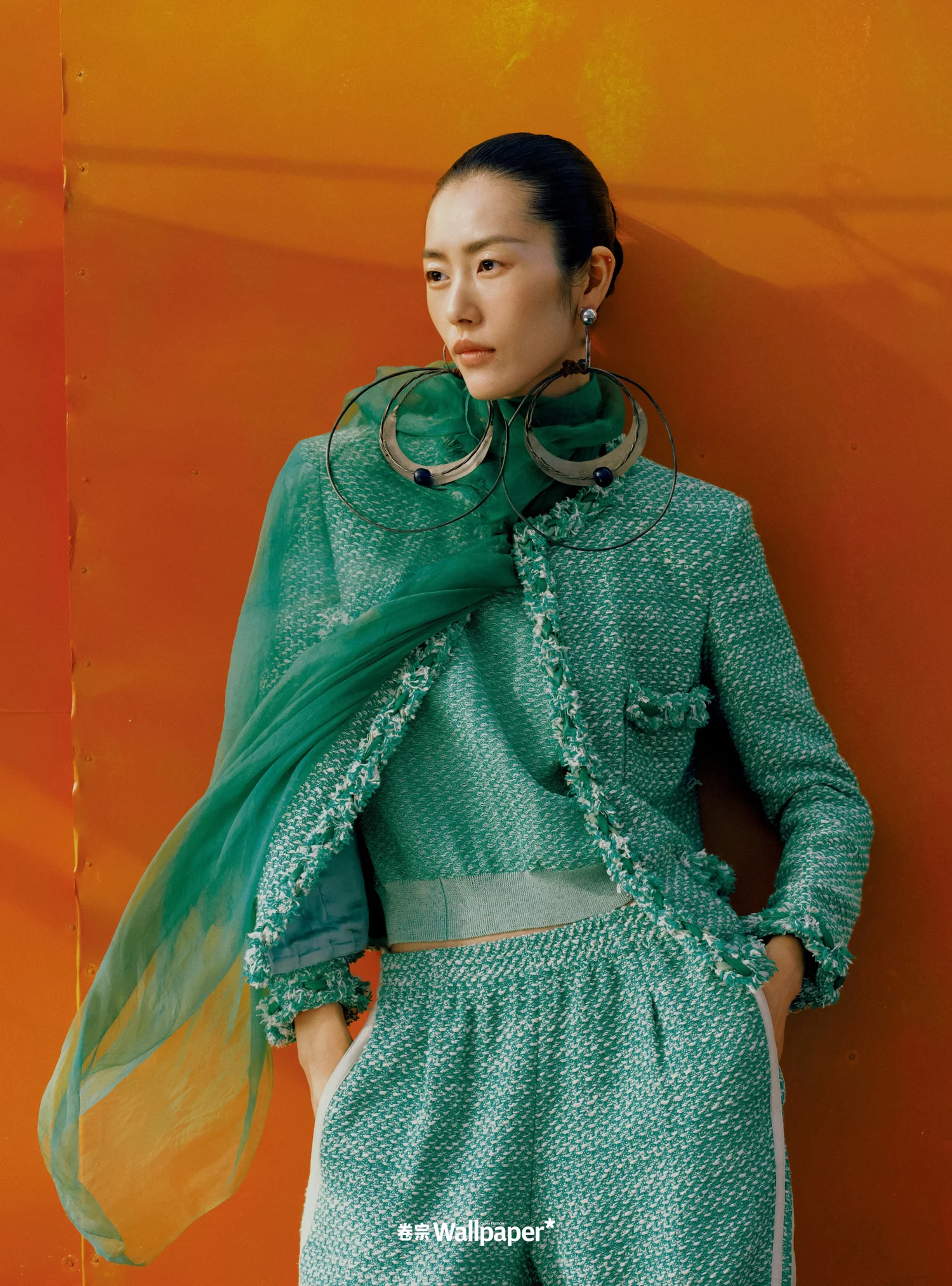 Liu Wen in 'Sonata at Sea' by Trunk Xu for Wallpaper China February 2024 — Anne of Carversville
