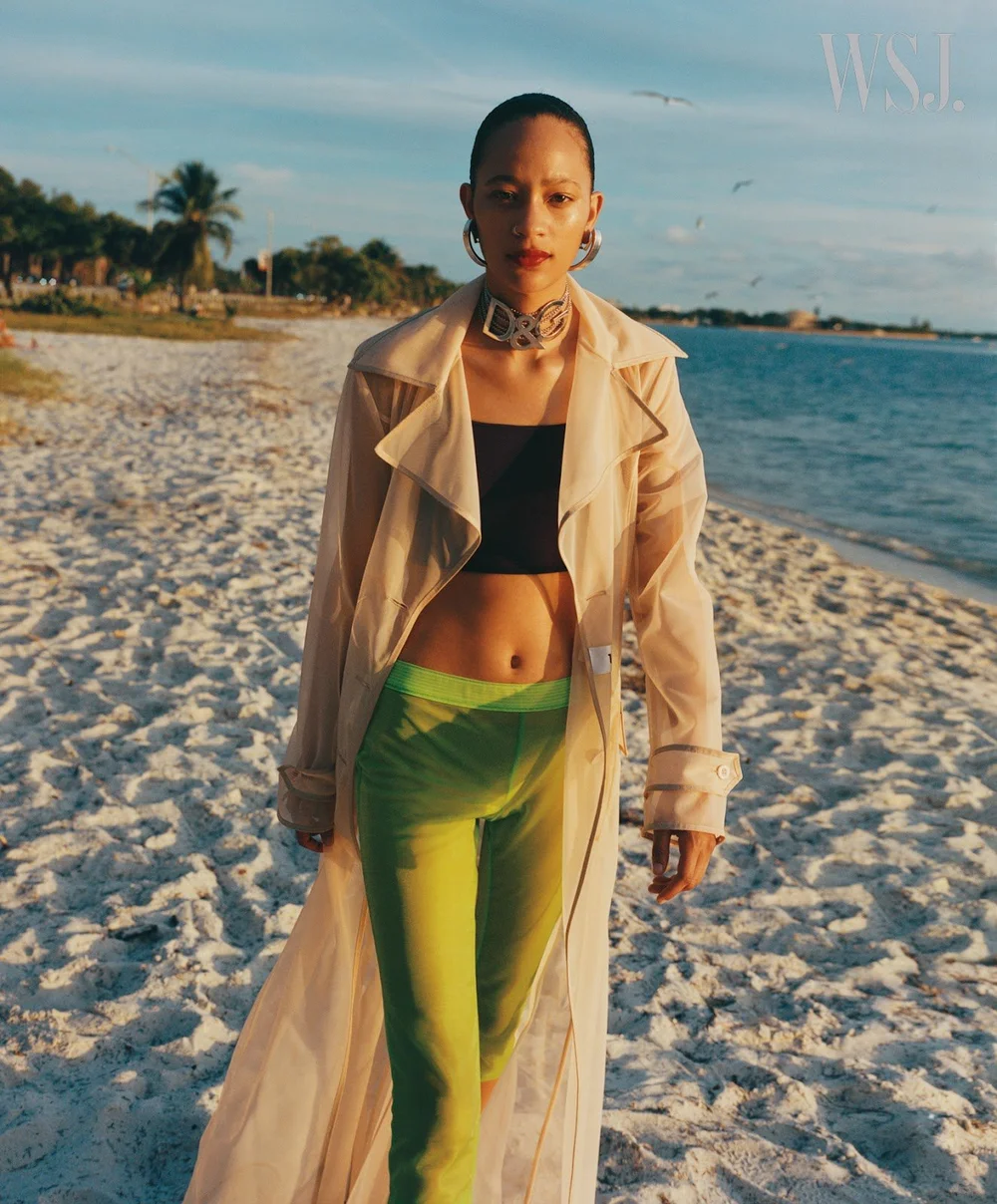 Selena Forrest Feels 'Miami Heat' in WSJ Magazine April 2023 — Anne of Carversville