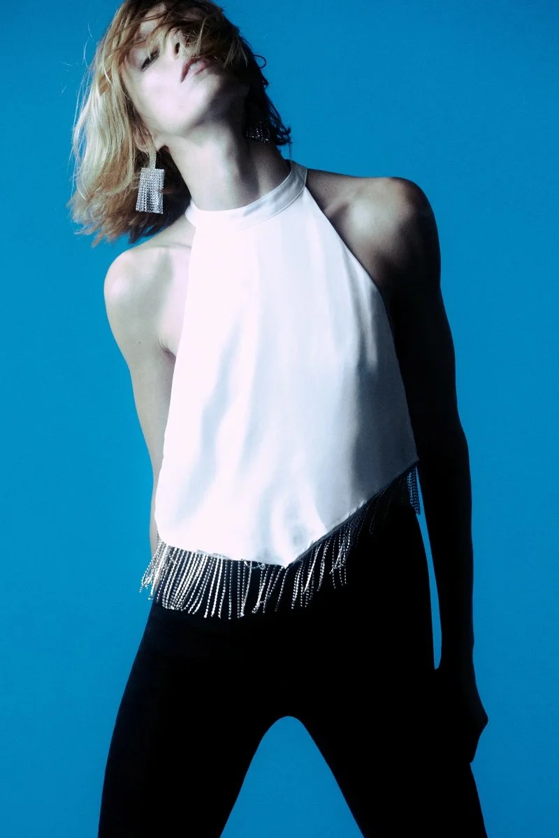 Anja Rubik Fronts Zara's Western Glam Collection | Marta Ortega Now ...