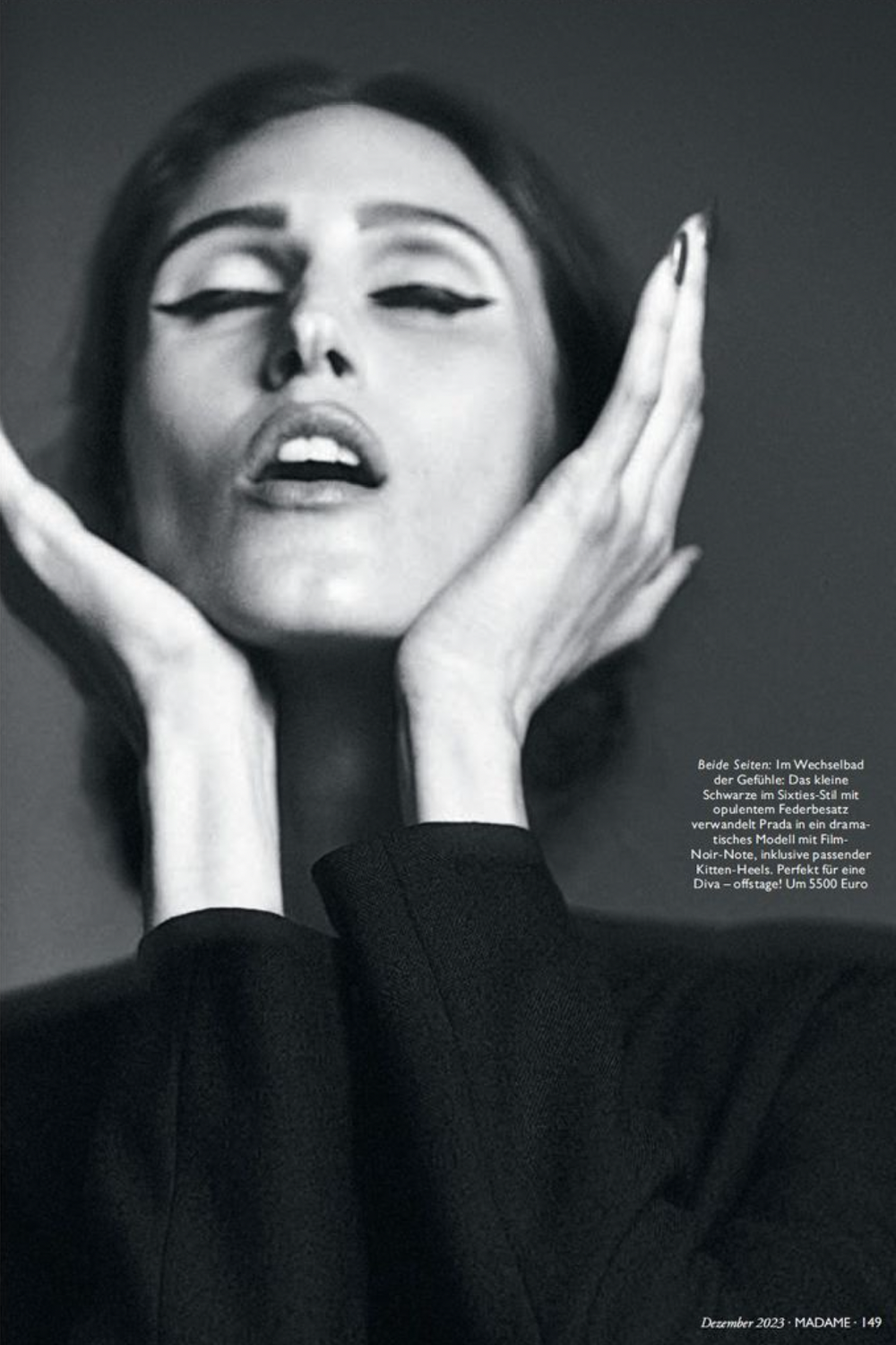 Anna Cleveland as 'Madame Callas' Lensed by Adriano Russo — Anne of ...