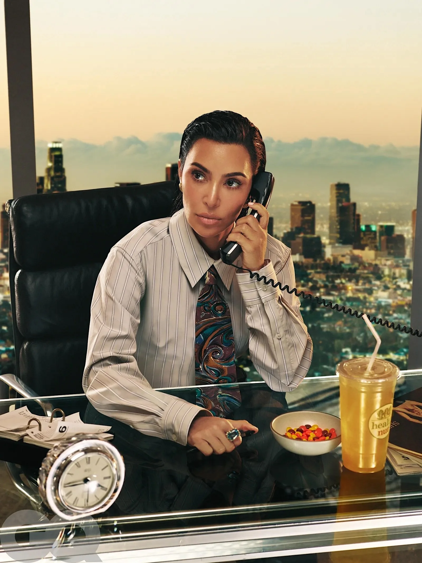 Kim Kardashian GQ's Mogul of the Year 2023 by Jack Bridgland — Anne of ...