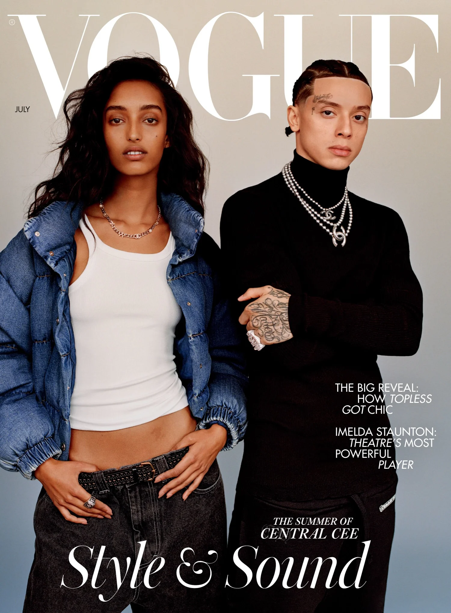 Central Cee & Mona Tougaard in British Vogue's Style & Sound — Anne of ...