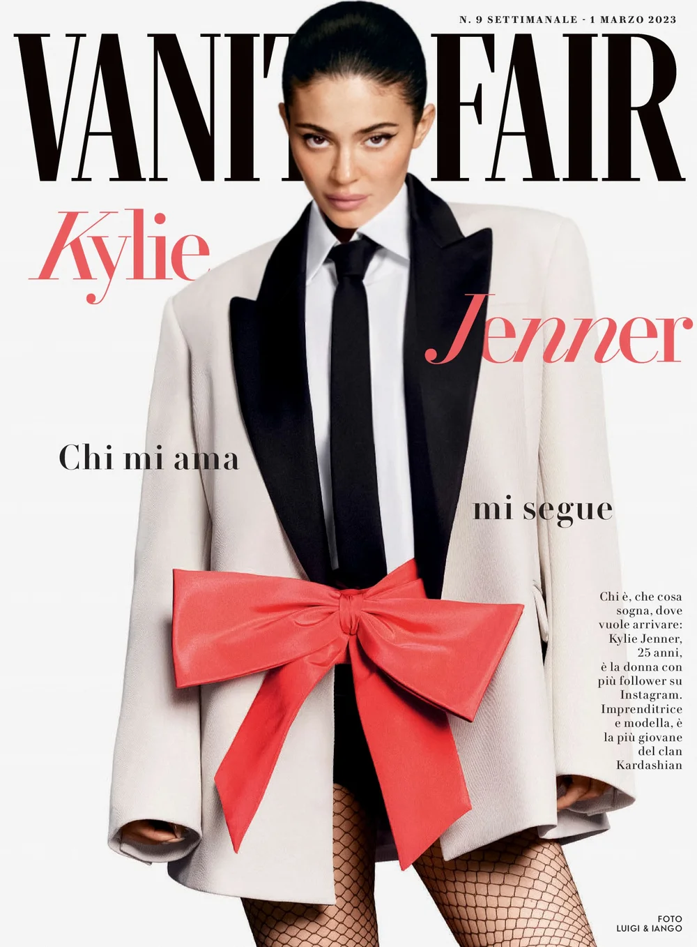 Kylie Jenner Covers Vanity Fair Italia Lensed by Luigi + Iango — Anne ...