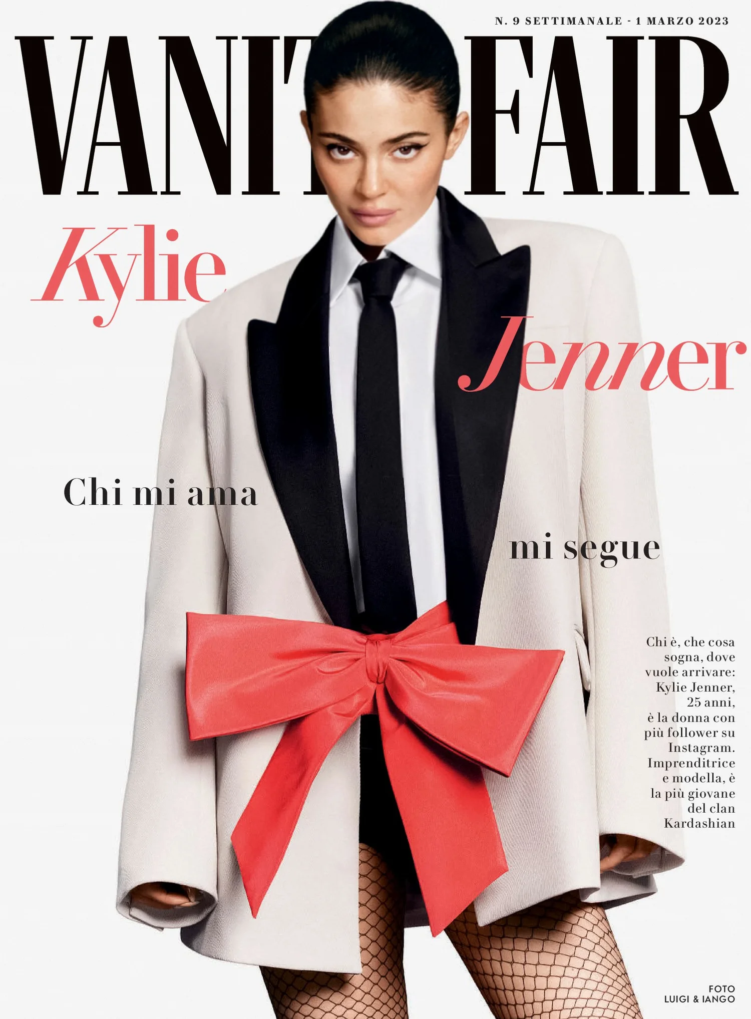 Kylie Jenner Covers Vanity Fair Italia Lensed by Luigi + Iango — Anne ...