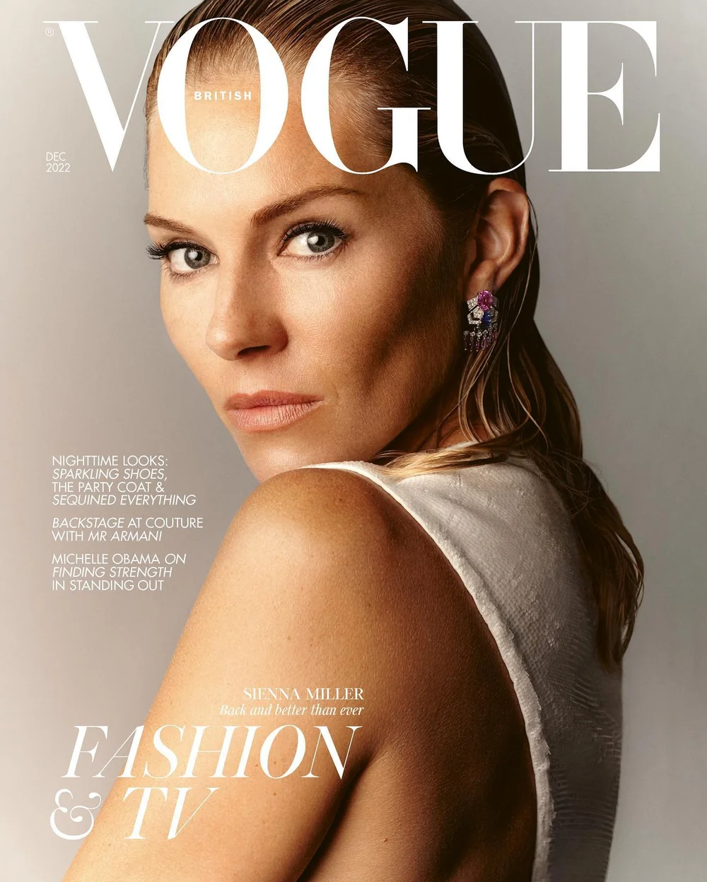 British Vogue December 2022 Cover Girls lensed by Scott Trindle with ...