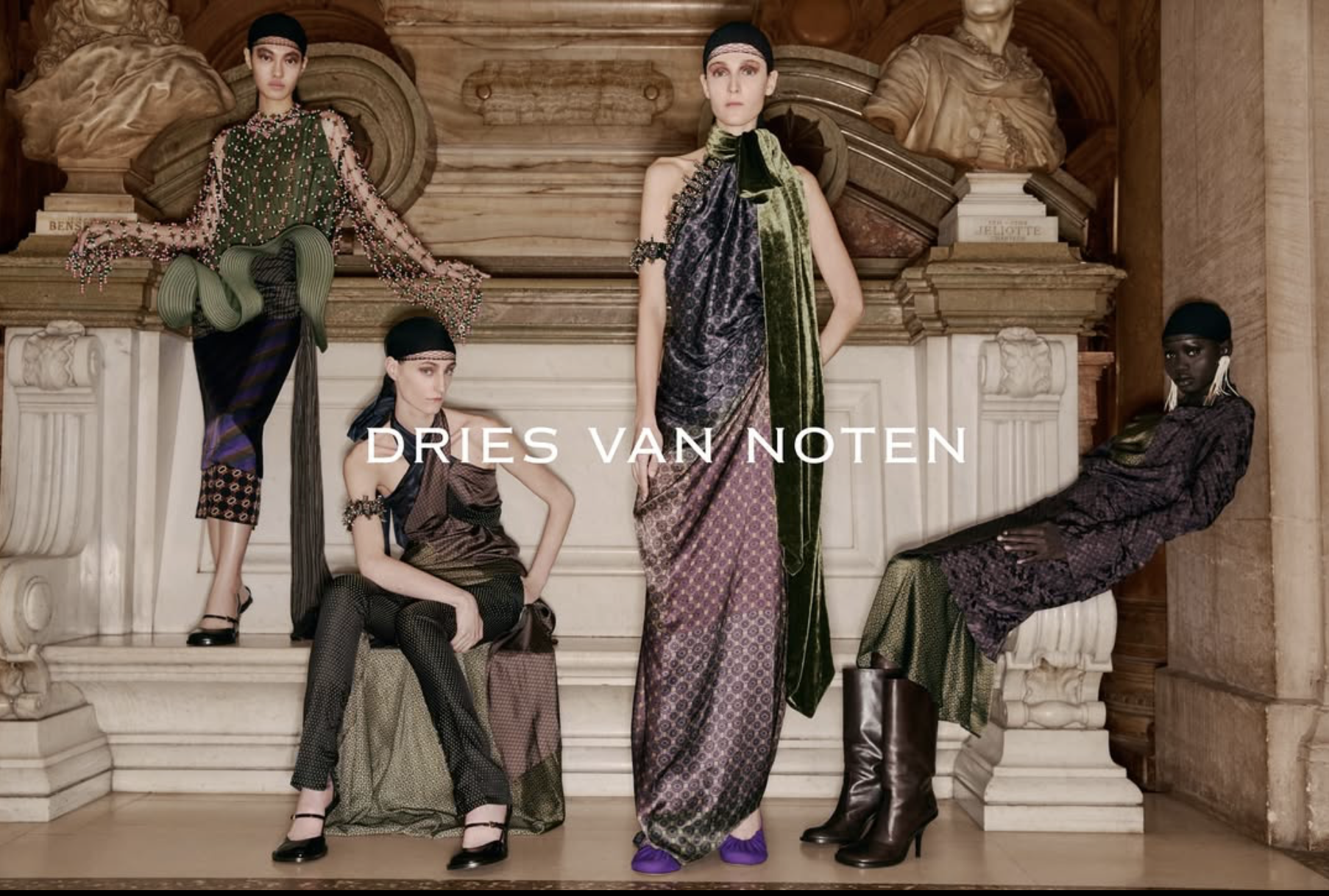 Dries Van Noten FW 2025 Campaign Mines Opéra Garnier DNA — Anne of ...