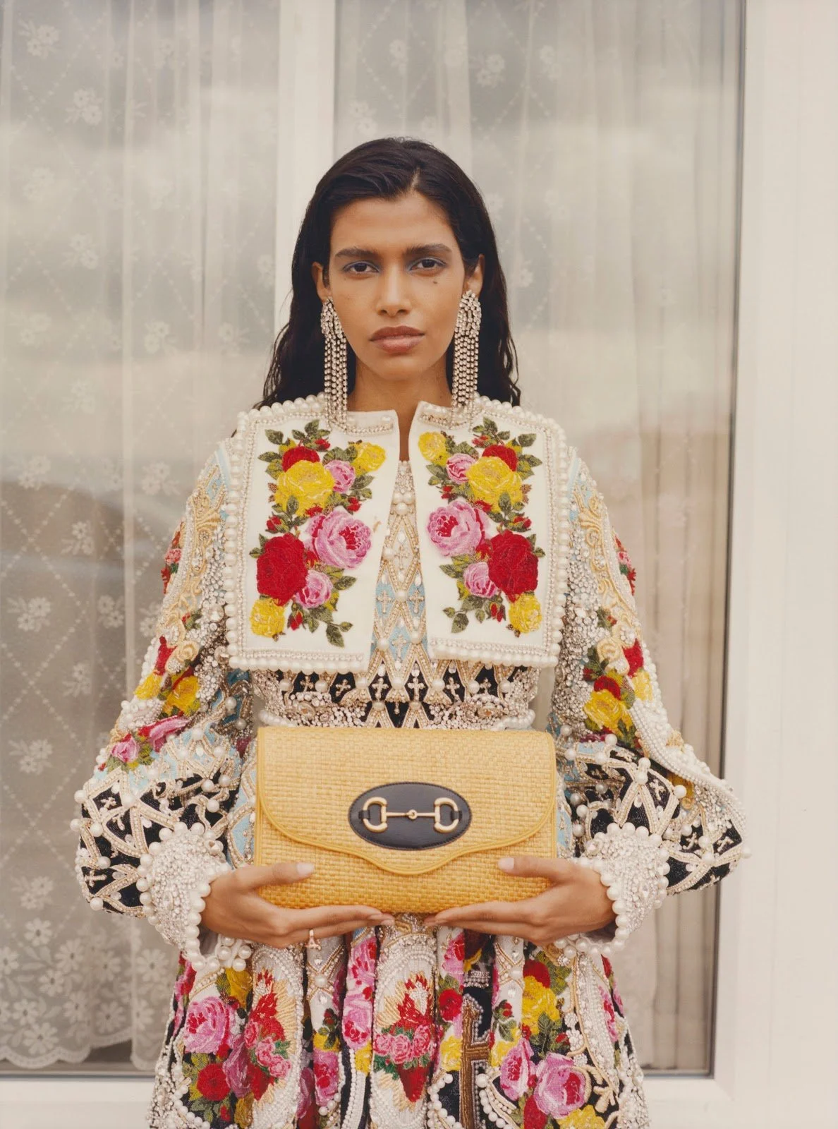 Pooja Mor Shuns Basics, Lensed by Maya Skelton for Vogue Poland ...