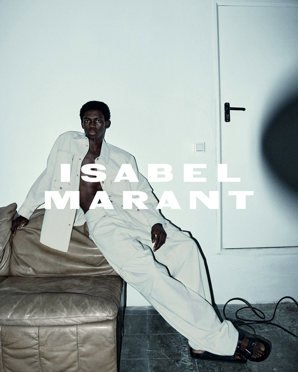 Anna Ewers & Ottawa Kwami Front Isabel Marant Sp 2023 Campaign by Robin ...