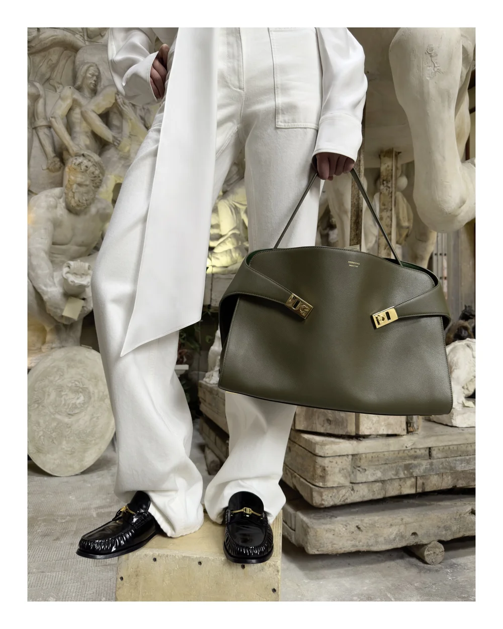 Ferragamo FW 2024 Campaign On a High Note & Stormy Seas — Anne of ...