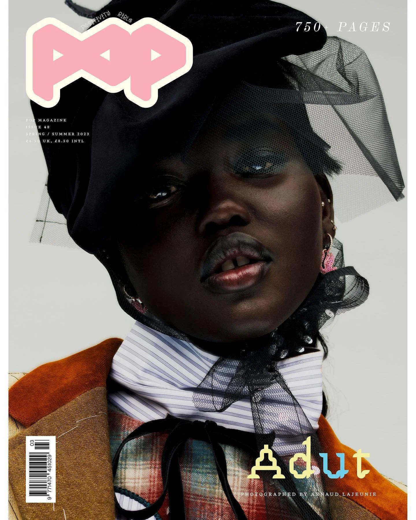 Adut Akech Bring's Feminine Froth to POP Magazine #48 — Anne of ...
