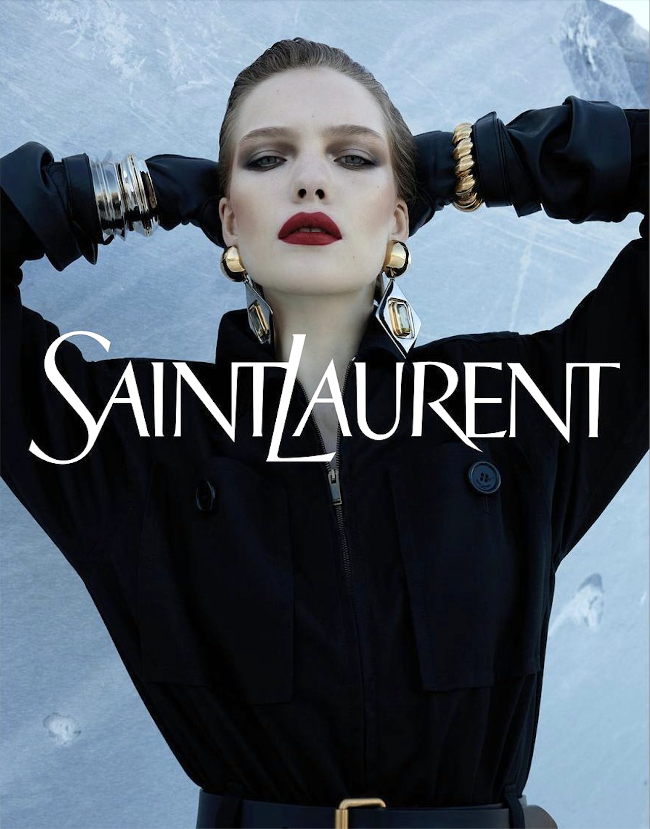 Saint Laurent Summer 2024 Campaign's Statement Jewelry — Anne of Carversville