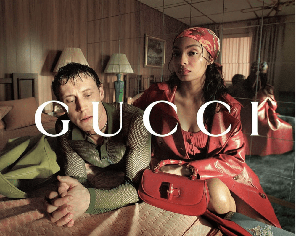 Yara Shahidi, George MacKay by Xavier Dolan for Gucci SS 2025 — Anne of ...