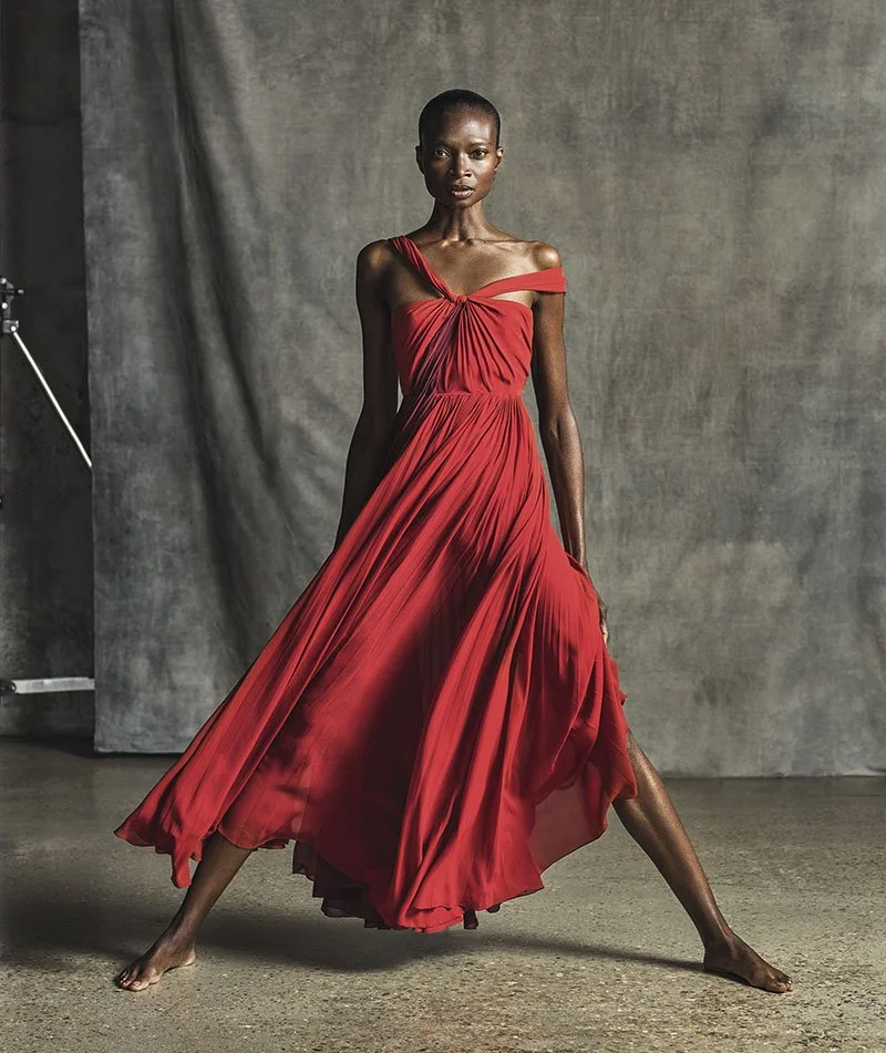 Debra Shaw Wears Holiday Elegance by Nico Bustos in S Moda — Anne of ...