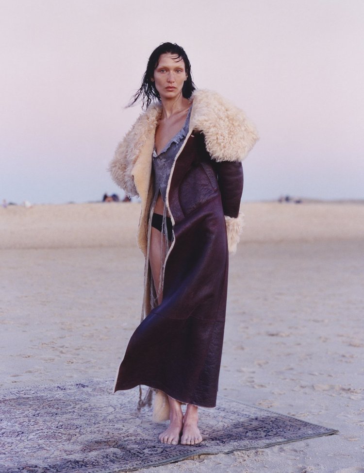 Bella Hadid Covers i-D Fall 2022, Lensed Waterside Sam Rock — Anne of ...