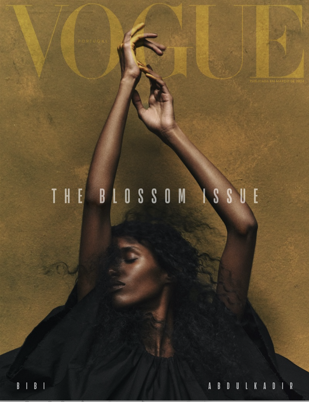 Bibi Abdulkadir by Andreas Ortner in Vogue Portugal's Spring 2024 ...