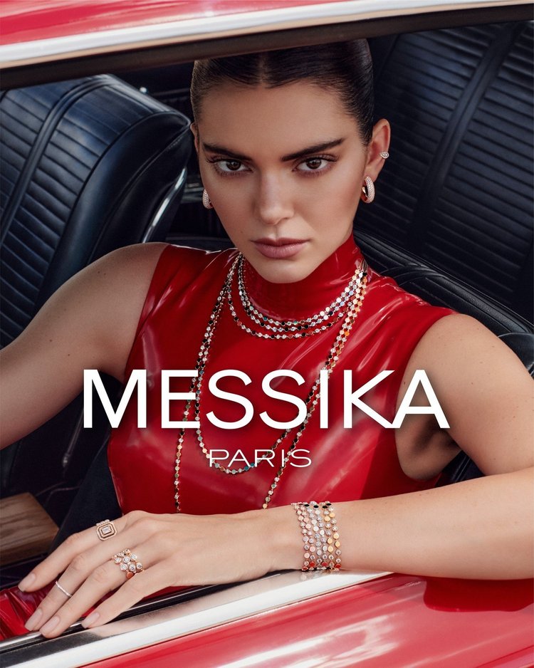 Kendall Jenner, Alton Mason in Messika Diamond Vibes Campaign-1 by ...