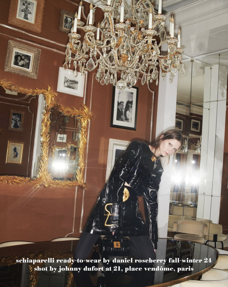 Schiaparelli FW 2024 Campaign Lensed by Johnny Dufort — Anne of ...