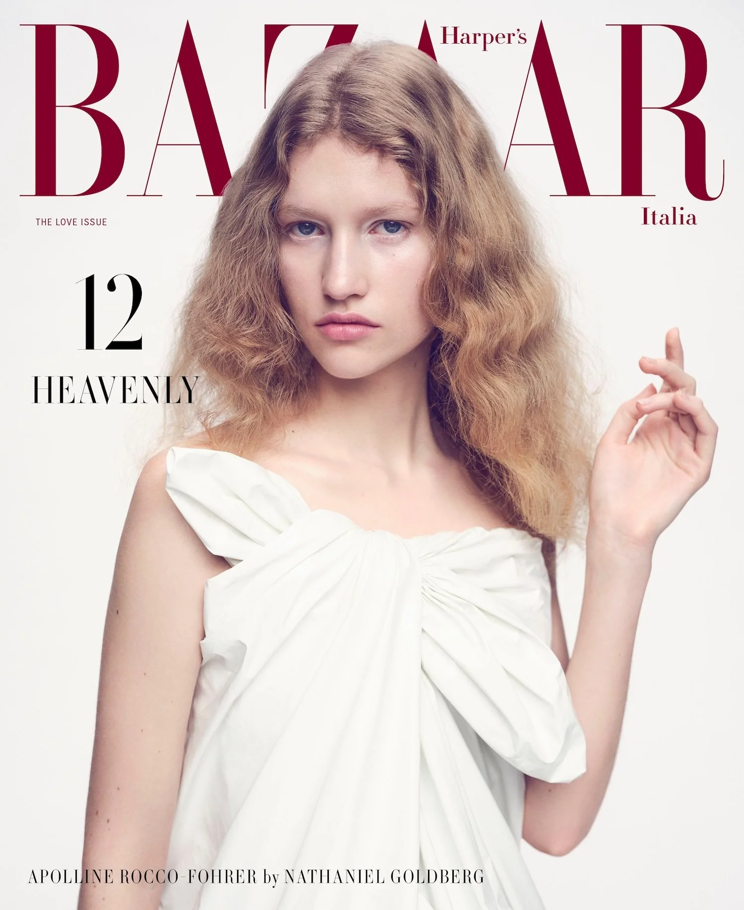 Apolline Rocco Fohrer by Nathaniel Goldberg in Bazaar Italia May — Anne ...