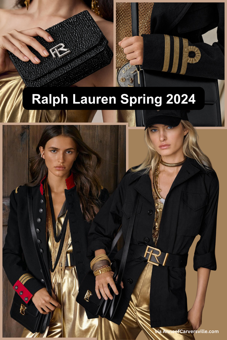 Ralph Lauren Collection Spring 2024 with Felice Nova Noordhoff, Maty ...