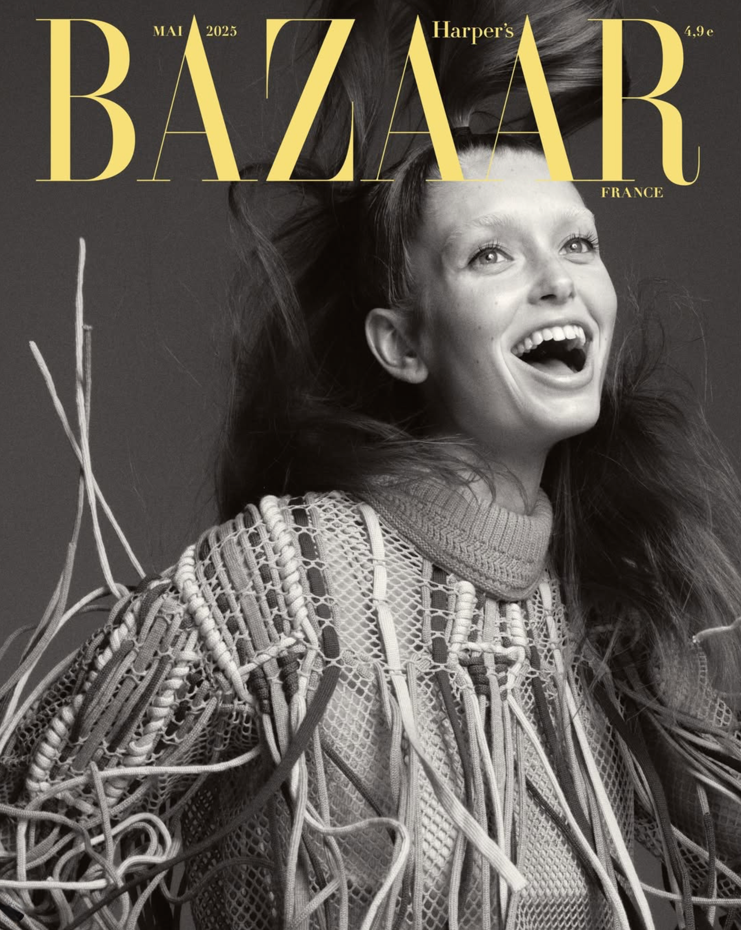 Stella Hanan by Oliver Hadlee Pearch for Bazaar France May 2025 — Anne ...