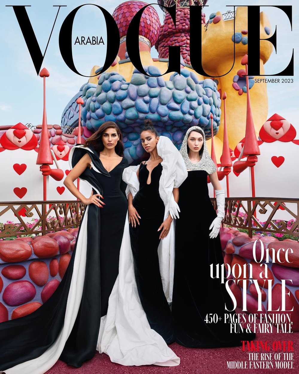 Vogue Arabia 5 Covers in September 'Once Upon a STYLE Issue' — Anne of ...