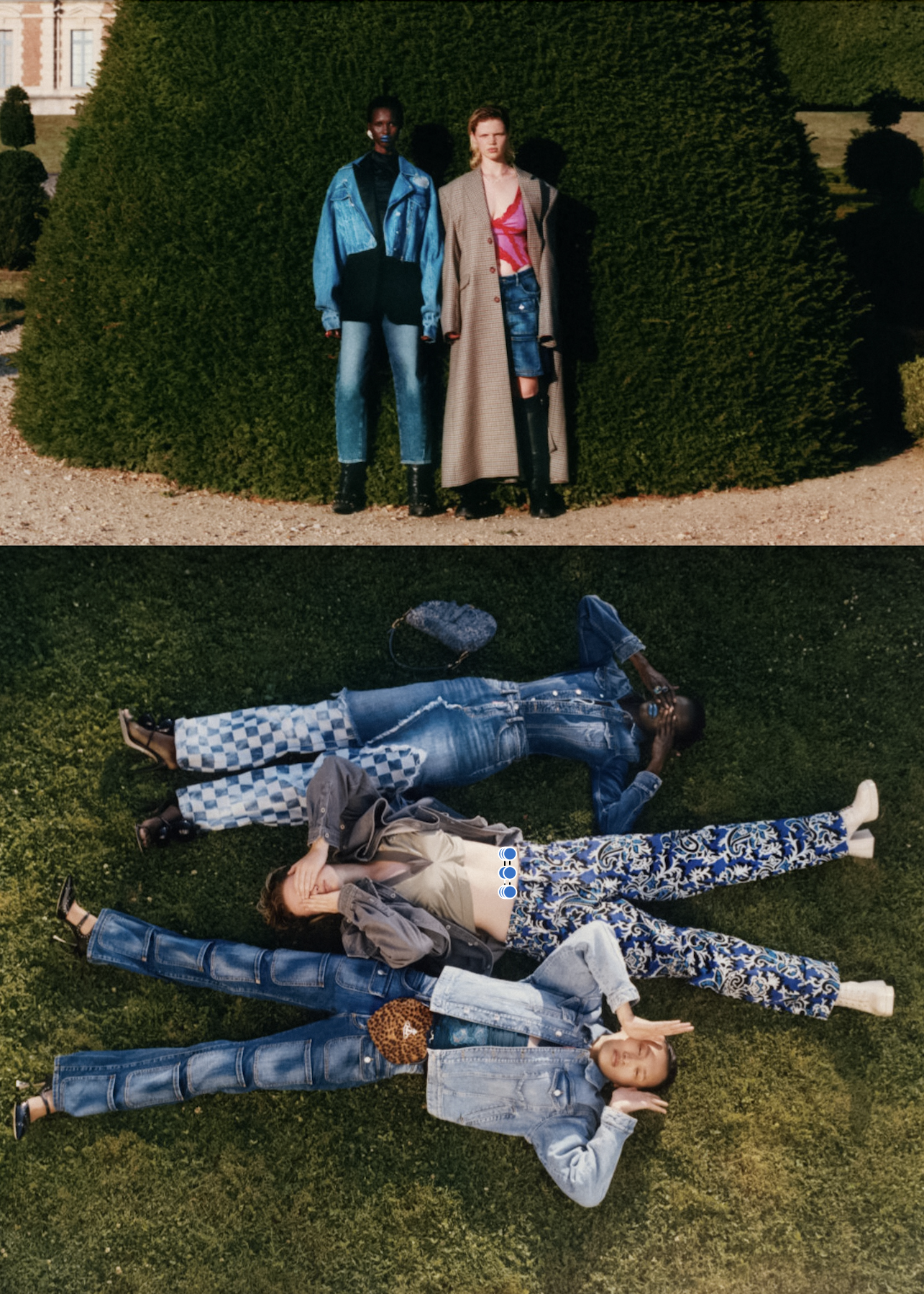 Tom Johnson Captures 'Miss Denim' with Amar Akway, Luca Biggs, Yilan ...