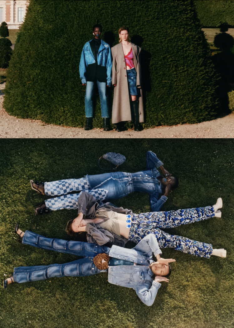 Tom Johnson Captures 'Miss Denim' with Amar Akway, Luca Biggs, Yilan ...
