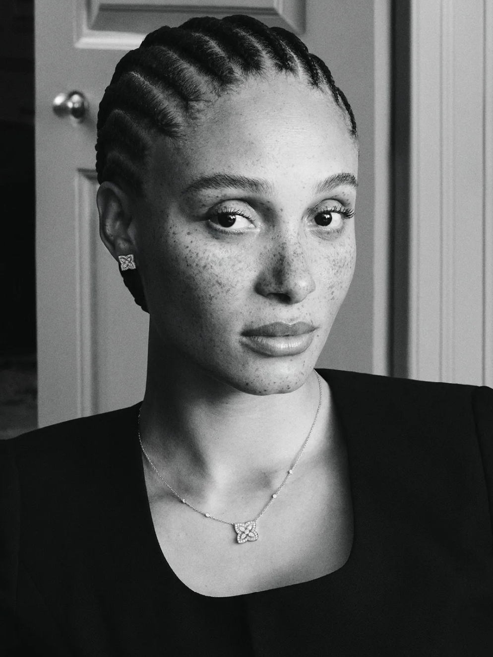 Adwoa Aboah in De Beers London Botswana High Jewelry — Anne of Carversville