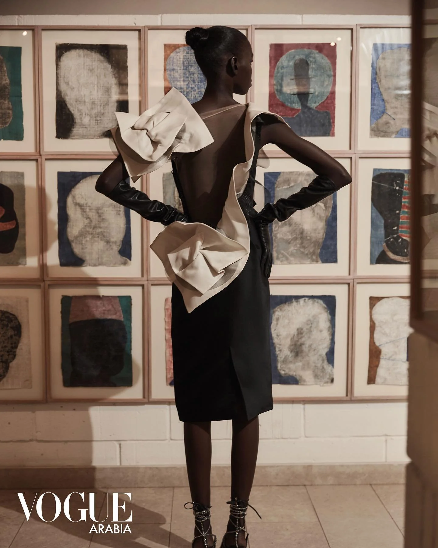 Egyptian Sculptor Adam Henein's Garden for Vogue Arabia January 2023 ...