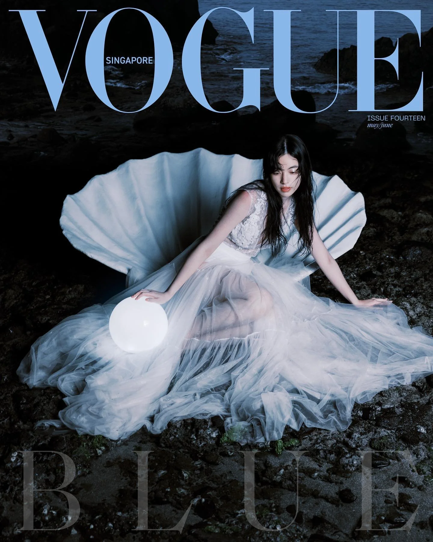 Lucia Covers Vogue Singapore May-June 2022, Lensed by Zhang Ahuei ...