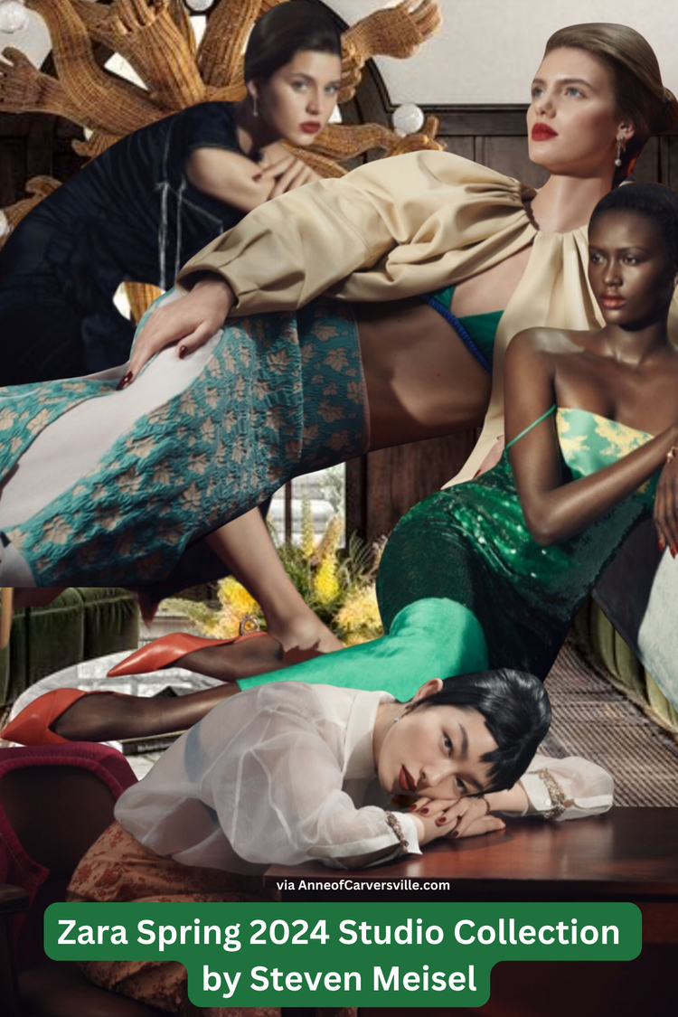 Zara Spring 2024 Studio Collection Campaign by Steven Meisel and Fabien Baron — Anne of Carversville