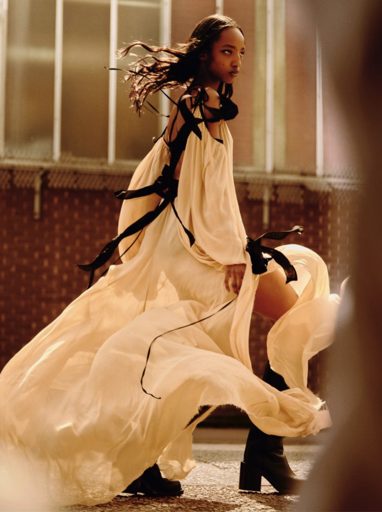 Divine Mugisha Poses in Numéro France 249 by Edgar Berg — Anne of ...