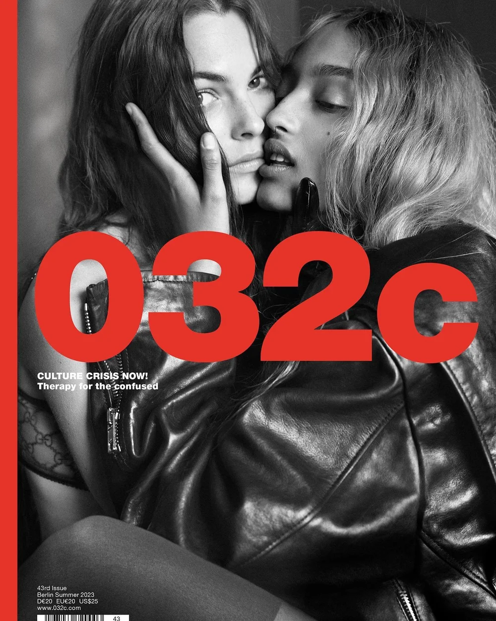Mona Tougaard and Vittoria Ceretti in 032c 'CODEPENDENCY' — Anne of Carversville