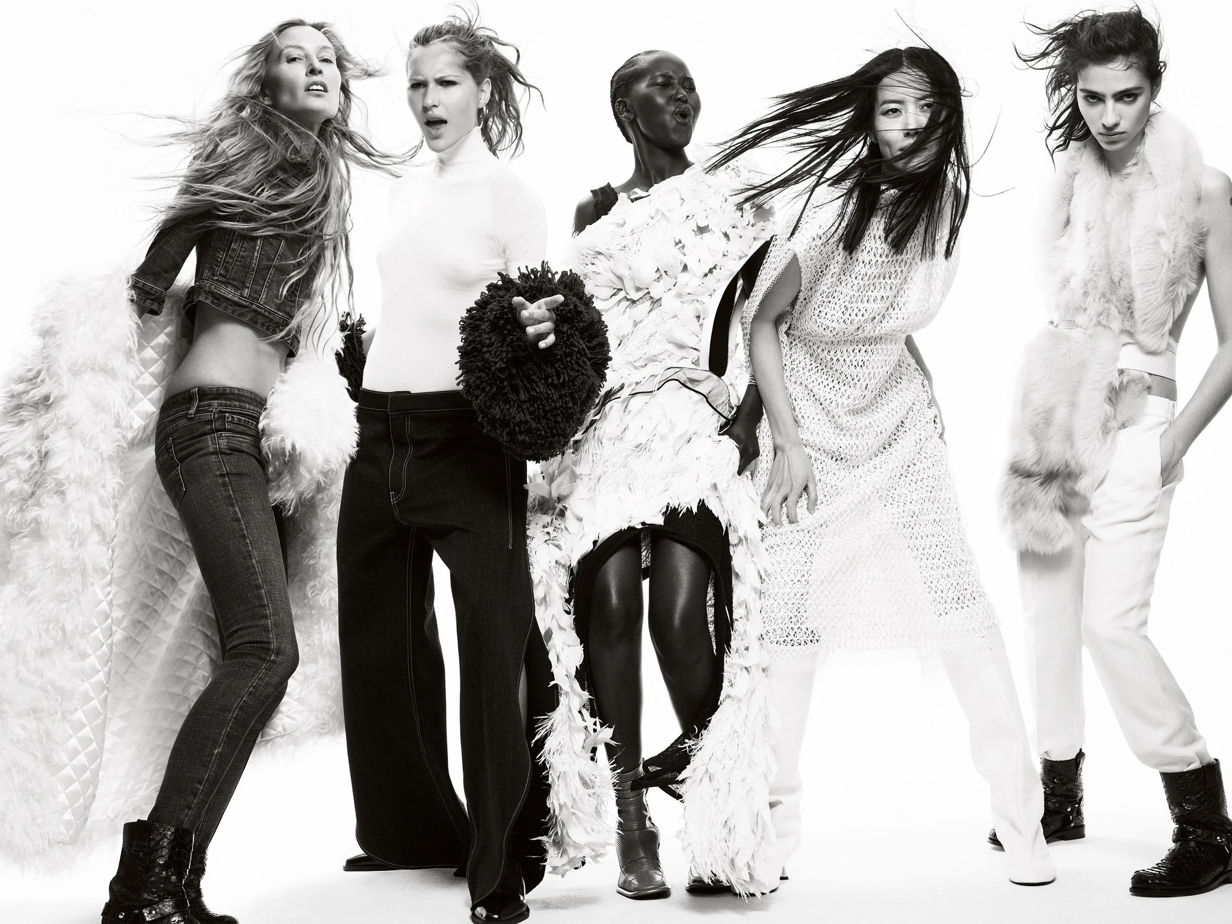 Mikael Jansson Flashes 'Texture! Volume! Color! for Vogue US August ...