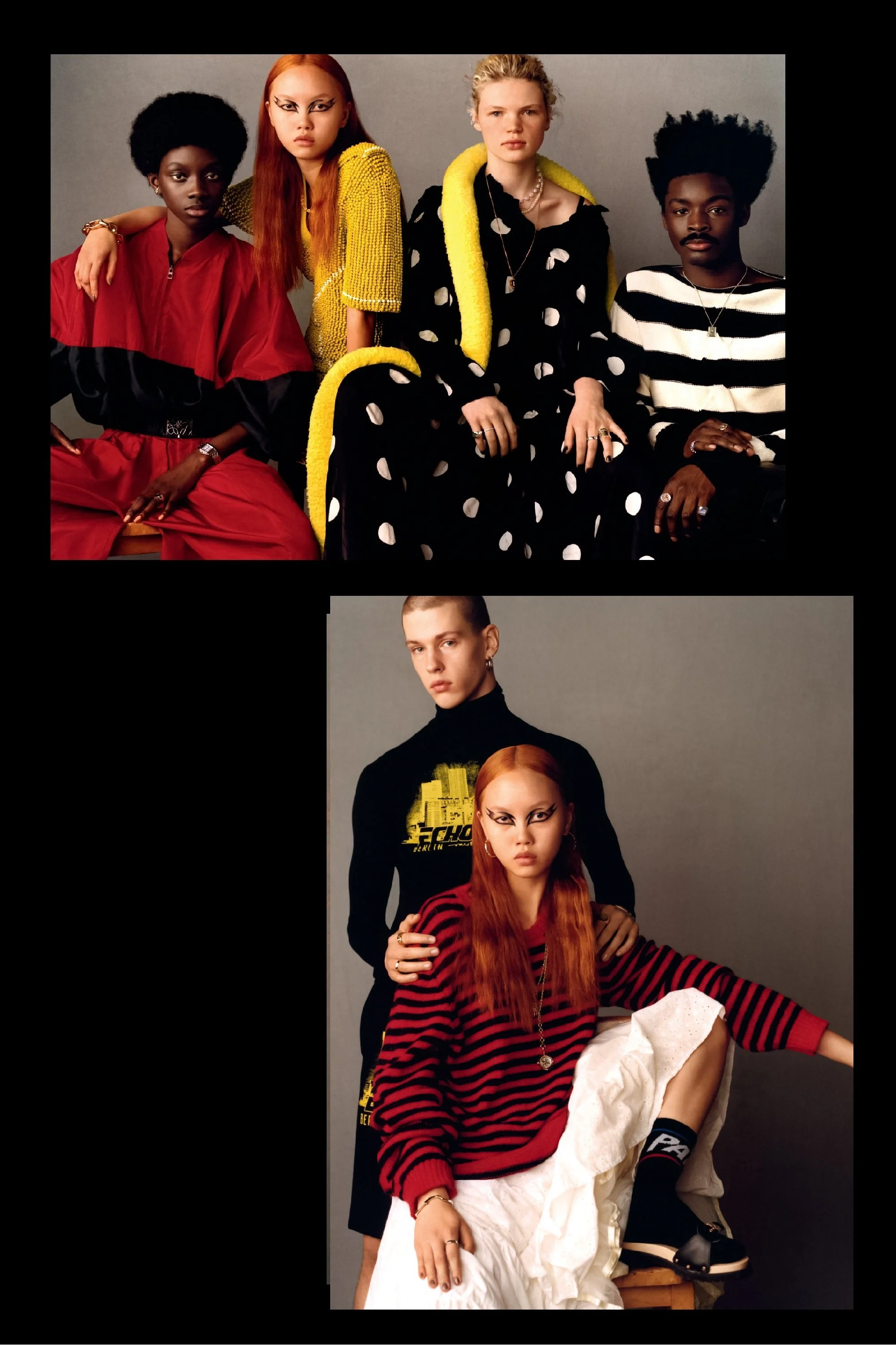 Scott Trindle Captures 'Full Regalia' for Vogue UK April 2022 with Jan ...