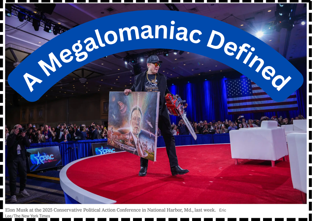 Key Attributes of Megalomaniac Politicians of Any Party — Anne of ...