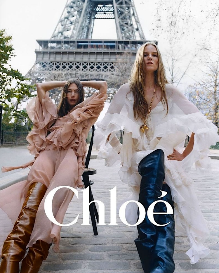 Joy Is Building at House of Chloé | Fall/Winter 2024 Campaign — Anne of ...