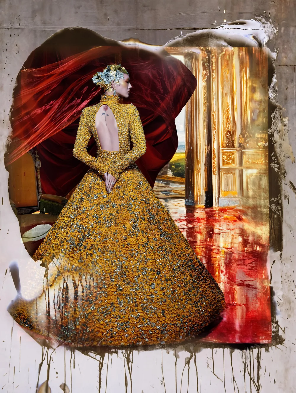 Sora Choi in Haute Couture by Nick Knight for V Magazine 154 — Anne of ...