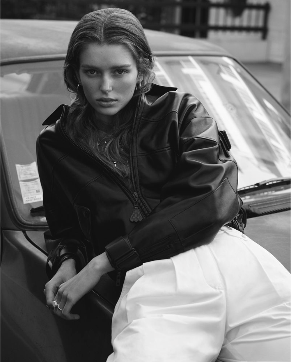 Stella Hanan Is Paris Casual for British Vogue July 2025 Lensed by ...