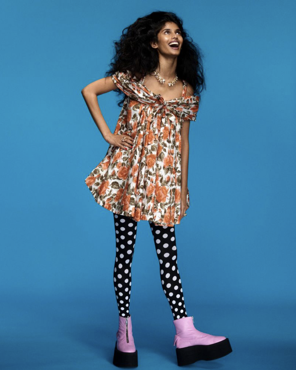 Matthieu Blazy's New Girl Bhavitha Mandava Covers Vogue UK March 2026 ...